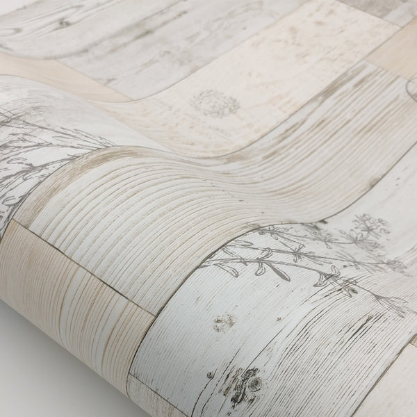 Wood Panel Pattern wallpaper Latina – RoyalWallSkins